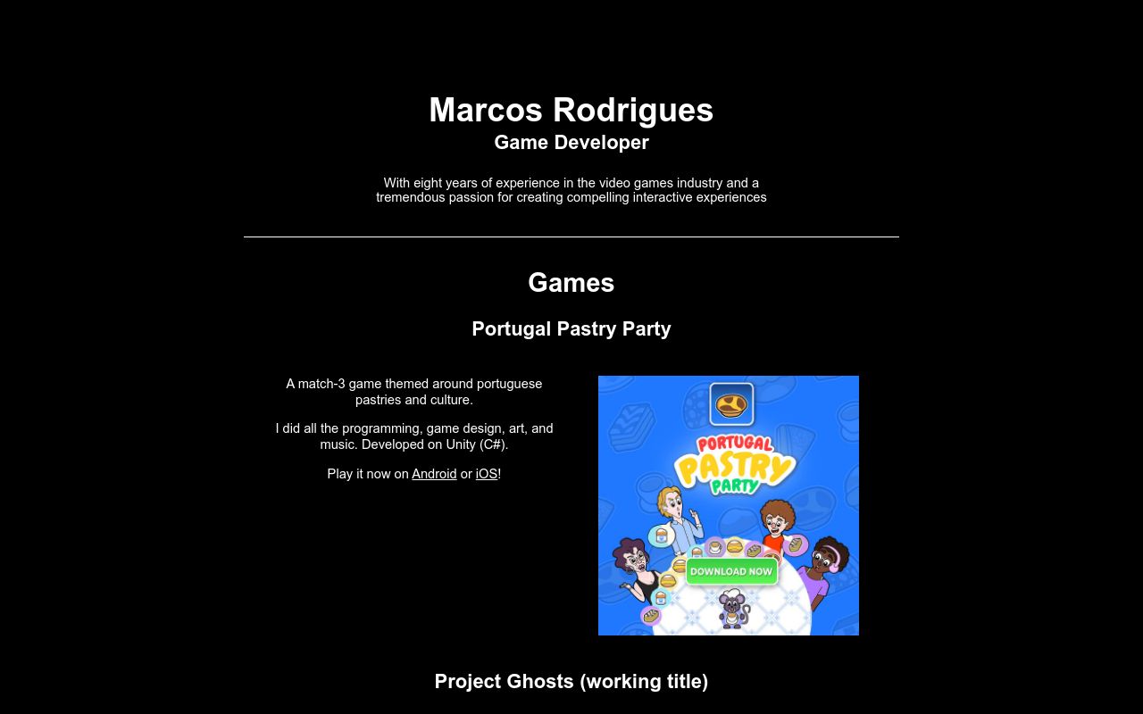 Marcos Rodrigues - Portfolio